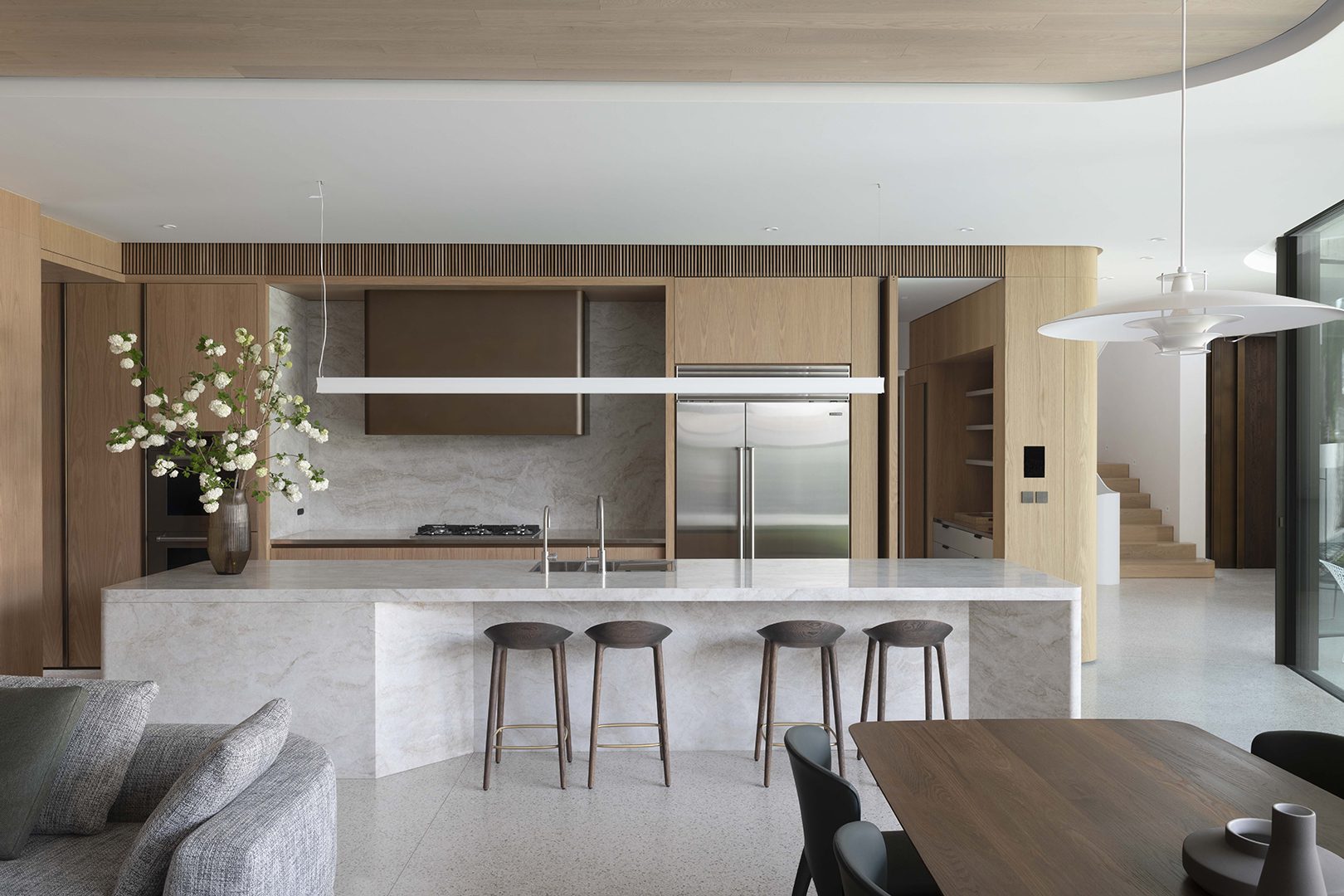 Double Bay Connected Home | Savant with Basalte Switches